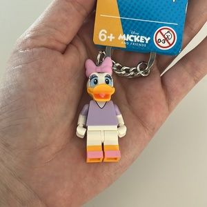 Lego | Accessories | Disneys Daisy Duck Lego Keychain | Poshmark